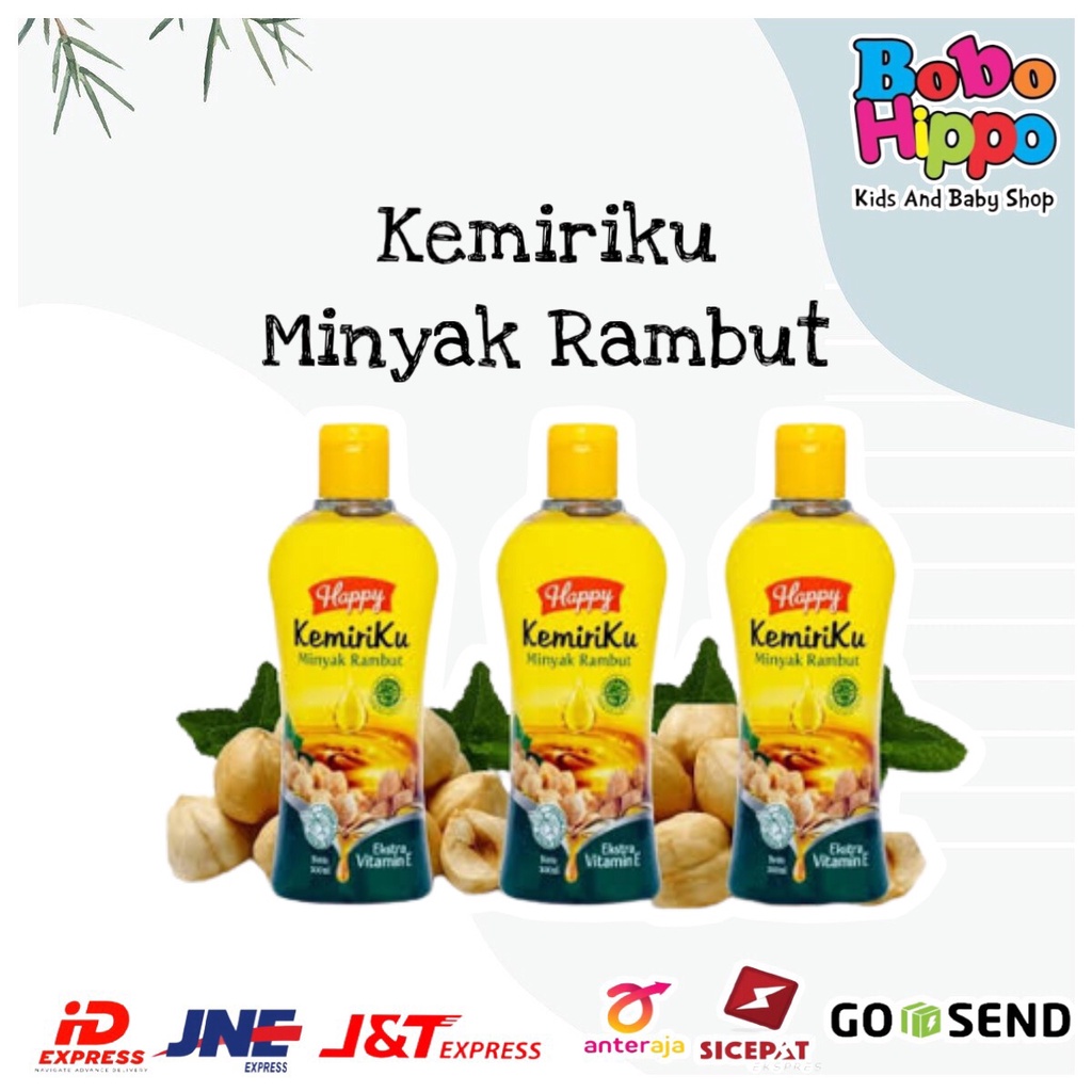 Jual Happy Kemiriku Minyak Rambut 100Ml / Minyak Kemiri / Hair Oil ...