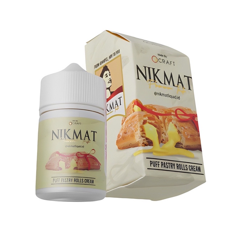 Jual NIKMAT V1 Puff Pastry Rolls Cream 60ml by RCRAFT | Shopee Indonesia