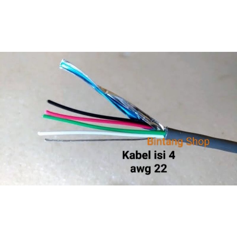 Jual Kabel isi 4 awg 22 serabut meteran | Shopee Indonesia
