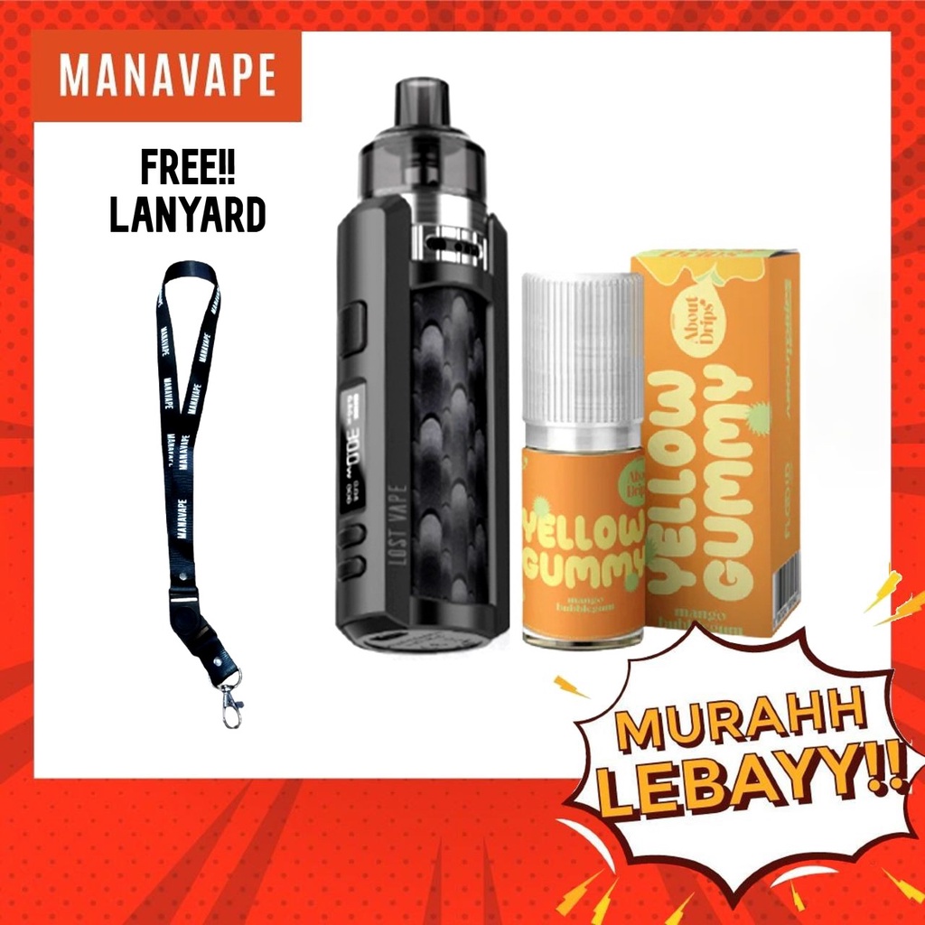 Jual URSA MINI KIT 30W AUTHENTIC by LOST VAPE + LIQUID FOOM SALT NIC ...