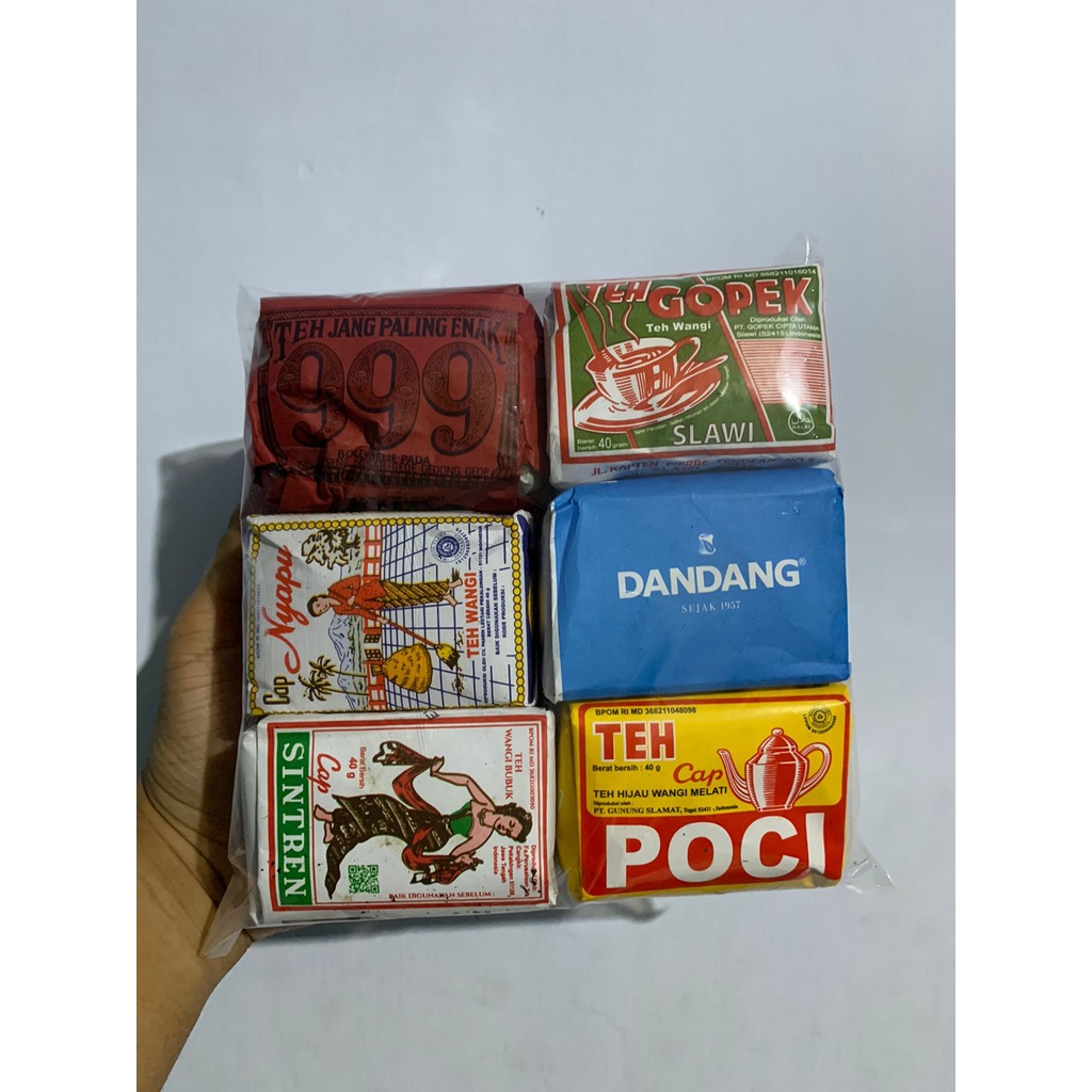 Jual Paket 6 Teh racikan enak TEH 999 TEH GOPEK TEH NYAPU TEH DANDANG ...