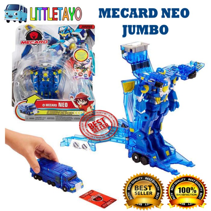 Jual MECARD TOYS TRANSFORMERS TOBOT JUMBO Class - MECARD NEO ORIMATTEL ...