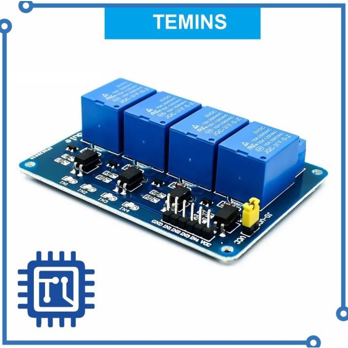 Jual Relay Module 4 Channel 5V | Shopee Indonesia