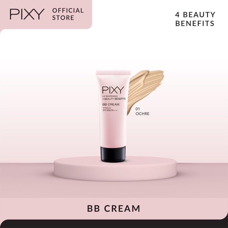 Jual Pixy Uv Whitening BB Cream 01-Orche (4 Beauty Benefit) | Shopee Indonesia