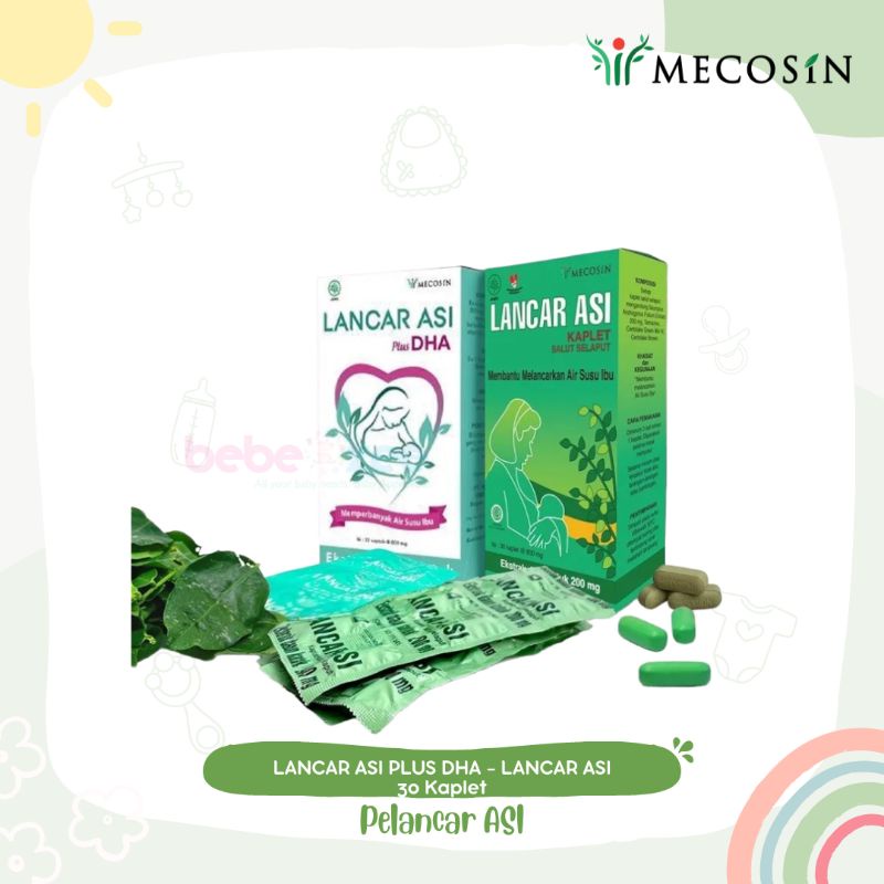 Jual Lancar Asi - Lancar ASI Plus DHA 30 kaplet - Pelancar Booster ASI ...