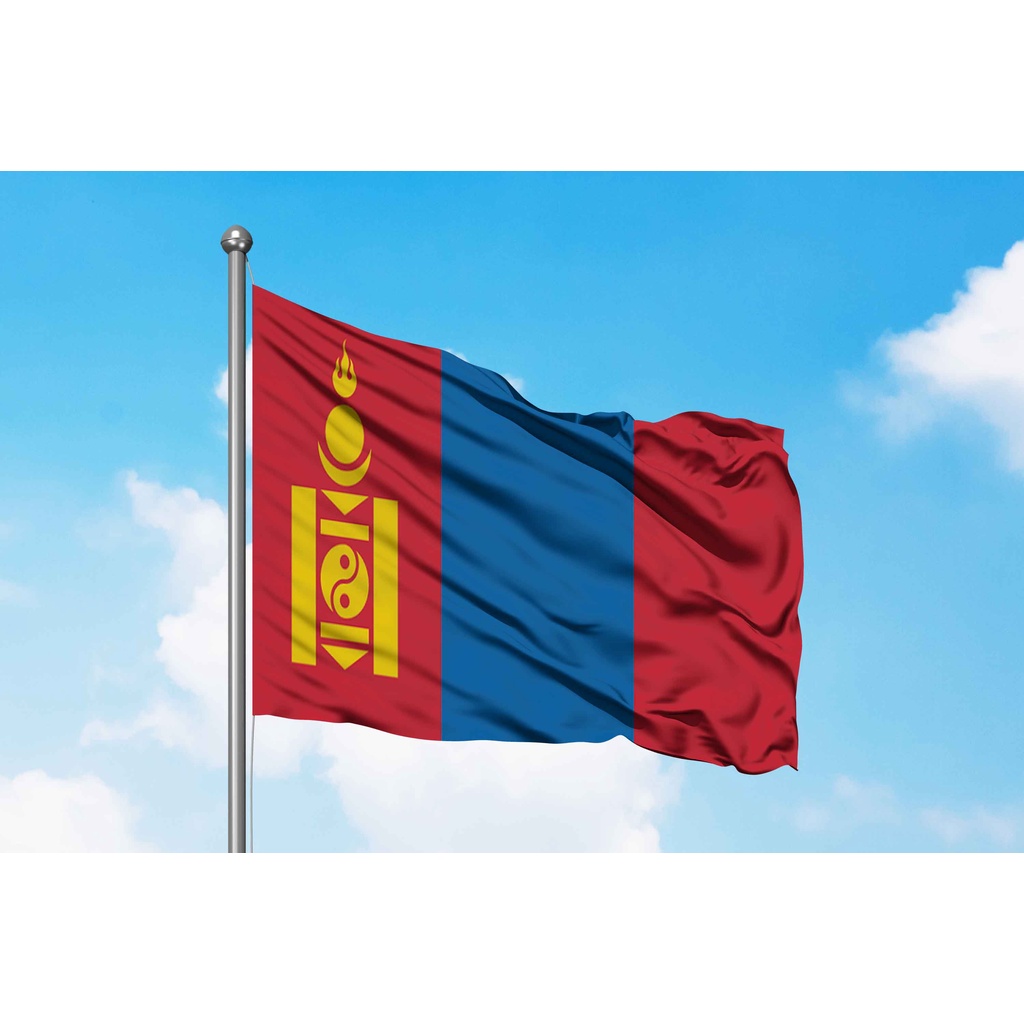 Jual Bendera negara Mongolia Berkualitas berbagai ukuran | Shopee Indonesia