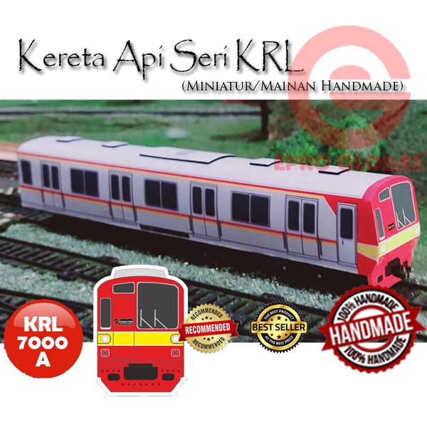 Jual Kereta Api Indonesia Seri KRL (Handmade) | Shopee Indonesia