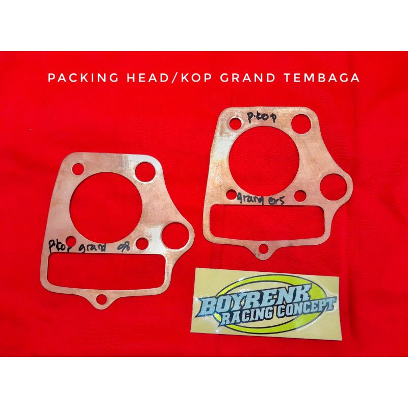 Jual PACKING KOP/PACKING HEAD GRAND//SUPRA/WIN TEMBAGA | Shopee Indonesia