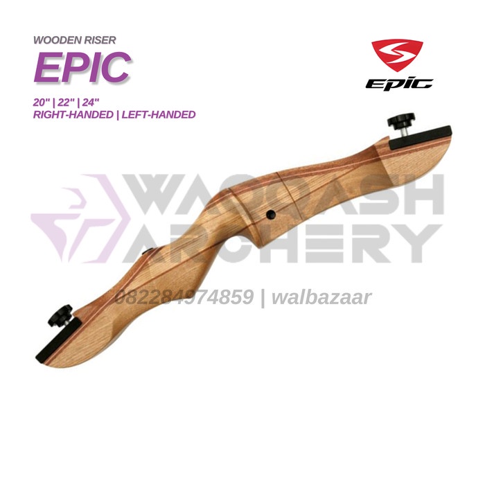 Jual EPIC STONIC WOODEN RISER Handle Standard Kayu | Shopee Indonesia