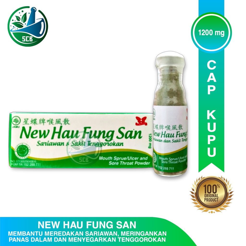 Jual New Hau Fung San - Obat Sariawan, Sakit Tenggorokan, dan Bau Mulut ...
