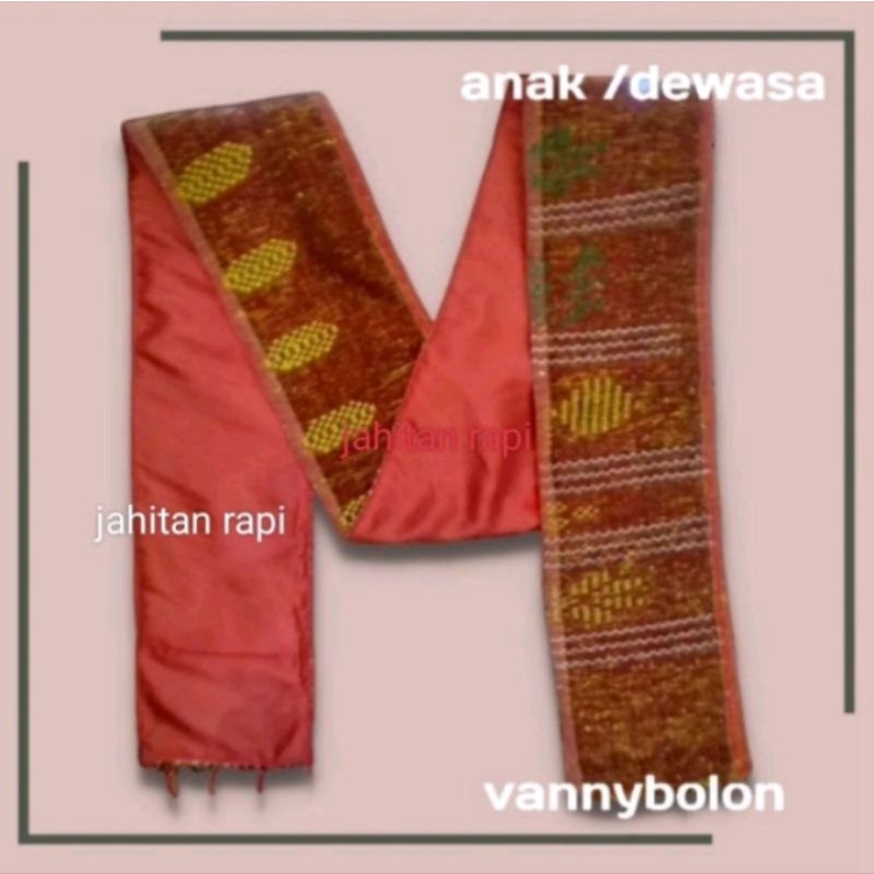 Jual Selendang Ulos Batak Sadum Anak Dan Dewasa Sortola Penari Adat Batak Toba | Shopee Indonesia