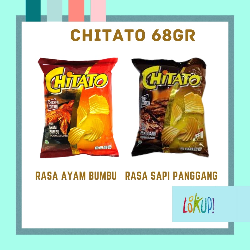 Jual Chitato Snack Kentang Rasa Ayam Bumbu Sapi Panggang 68gr / Keripik ...