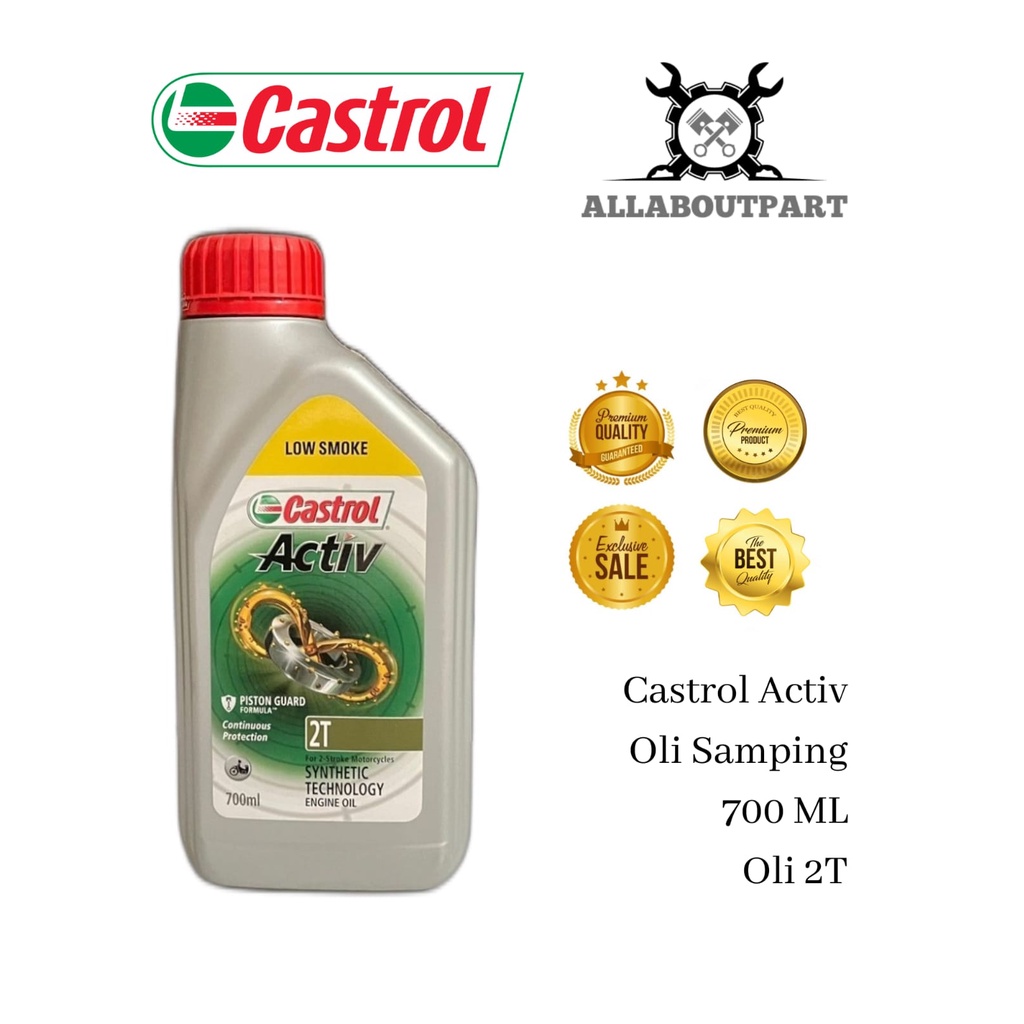 Jual Oli Castrol Active 2T Oli Samping ( 700ML ) | Oli Motor / Oli ...