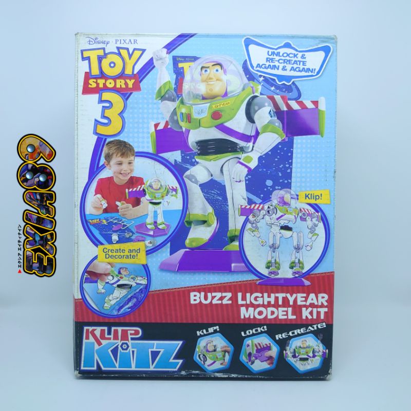 Jual Toy Story 3 Buzz Lightyear Model Kit Klip Kitz | Shopee Indonesia