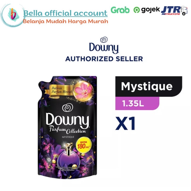 Jual DOWNY Mystique/Allure/Daring Pewangi Pelembut Pakaian Refill 1 ...