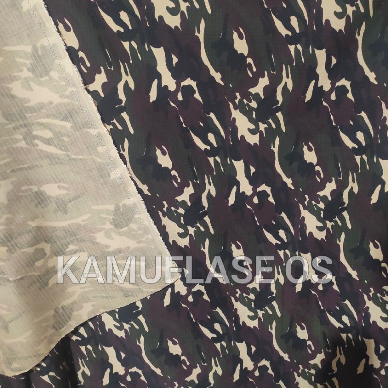 Jual Bahan Kain Banser loreng Ori nasional Loreng Banser~ PER YARD ...