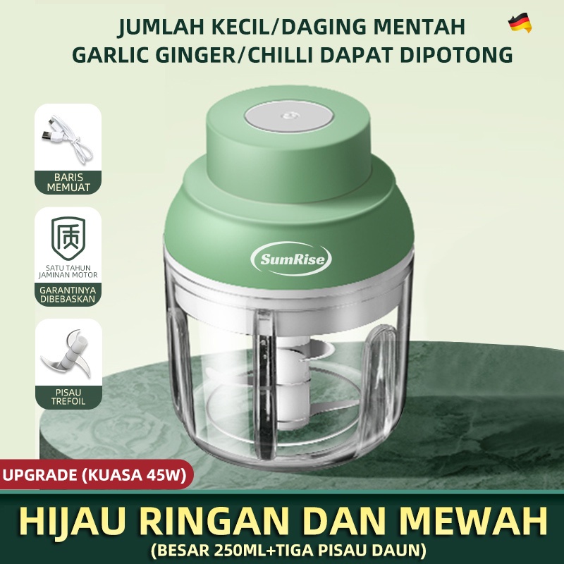 Jual Sumrise blender mini chopper daging Multifungsi Blender Bumbu ...