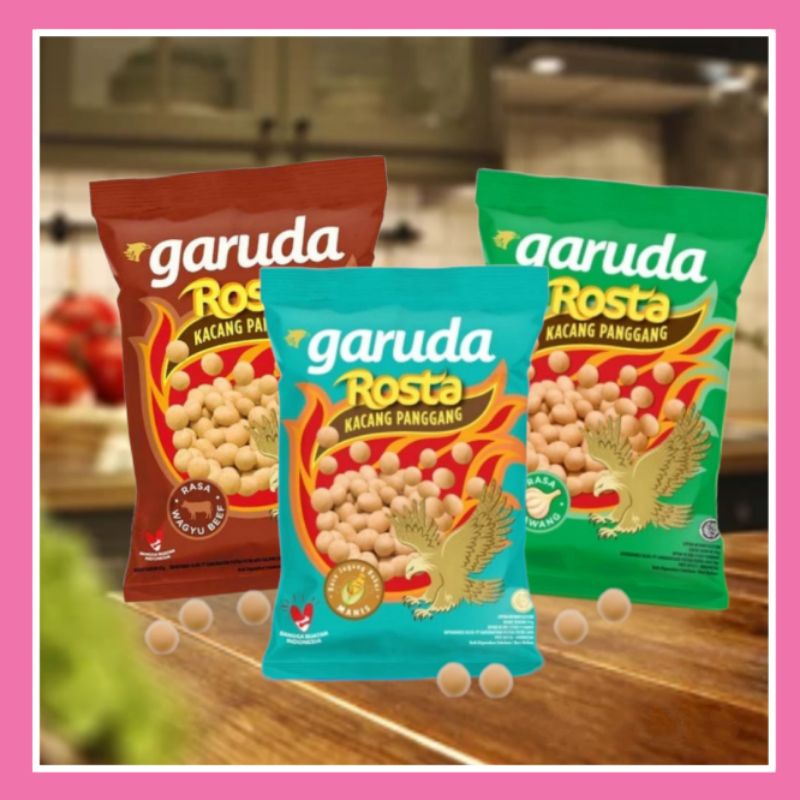 Jual Garuda Rosta Kacang Panggang 95gr Jagung Bakar/Rasa Bawang/Wagyu | Shopee Indonesia