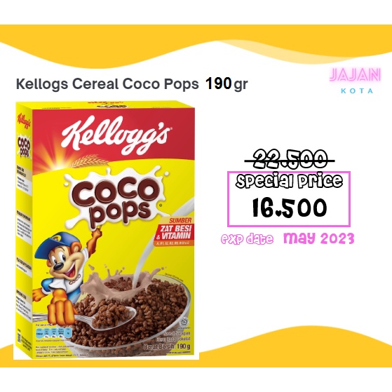 Jual Kelloggs Coco Pops 190 gram | Shopee Indonesia
