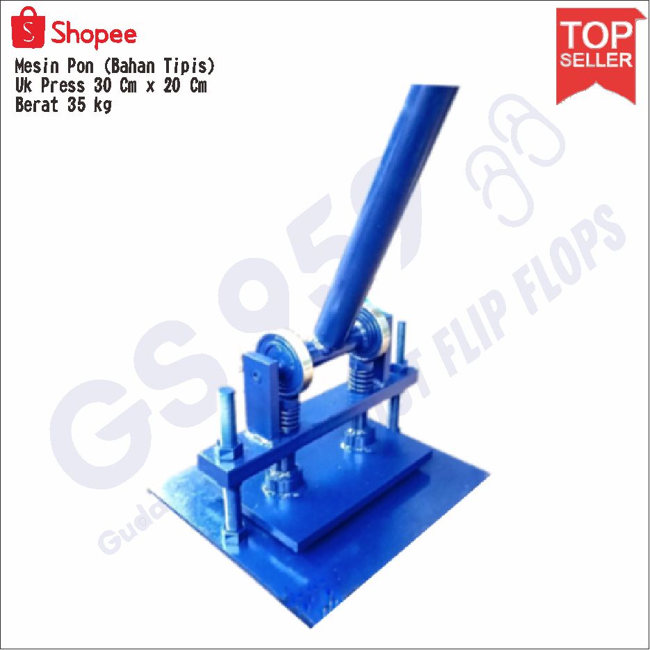 Jual MESIN PON PLONG POTONG KERTAS, KULIT, SPON, BUSA, SENDAL, INSOLE ...