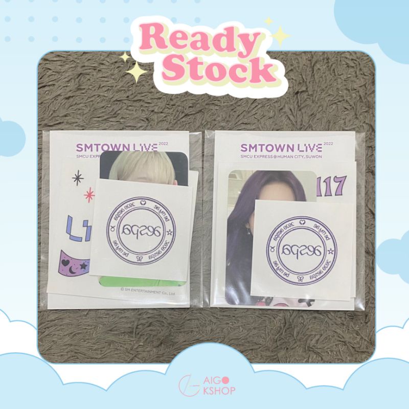 Jual [READY] AESPA AR TATTOO STICKER SET KARINA WINTER | Shopee Indonesia