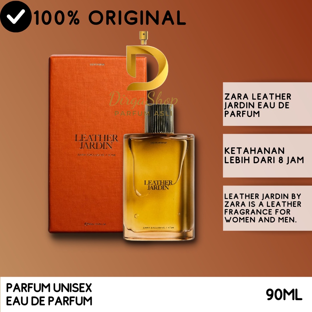 Jual Zara Leather Jardin for Unisex EDP | Shopee Indonesia