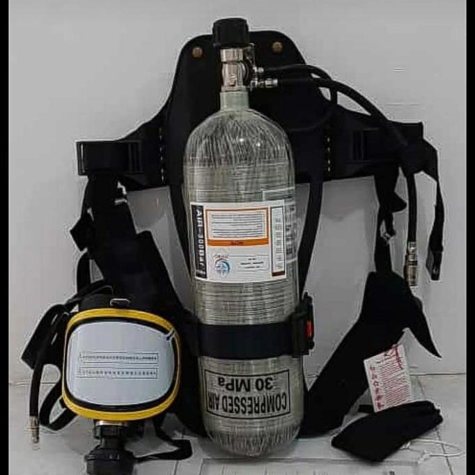 Jual SCBA Breathing Apparatus CARBON HYPRO 6,8Ltr ( Gratis Ongkir ...