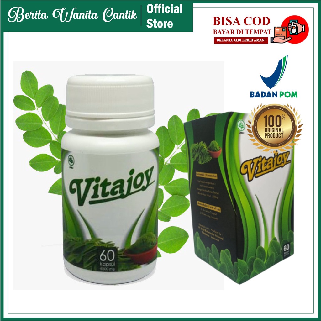 Jual Vitajoy Ekstrak Daun Kelor 3 Hari Turun Kolesterol And Asam Urat
