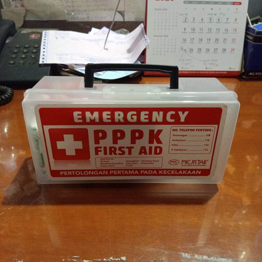 Jual Kotak P3K / PPPK Mobil - Pertolongan Pertama Pada Kecelakaan ...