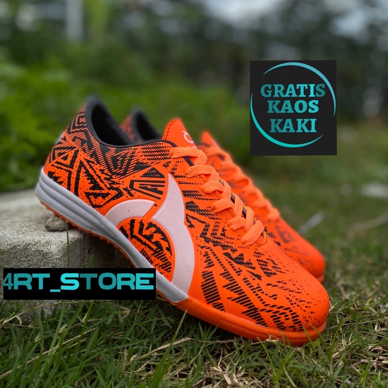 Jual Sepatu Futsal Ortusight VOLT IN FG Orange Sepatu Sepak bola (COD ...