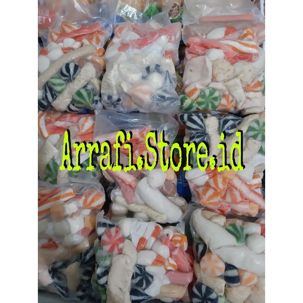 Jual Aneka Bakso Seafood 1kg | Mix Seafood 1kg | Aneka Baso Seafood 1kg ...