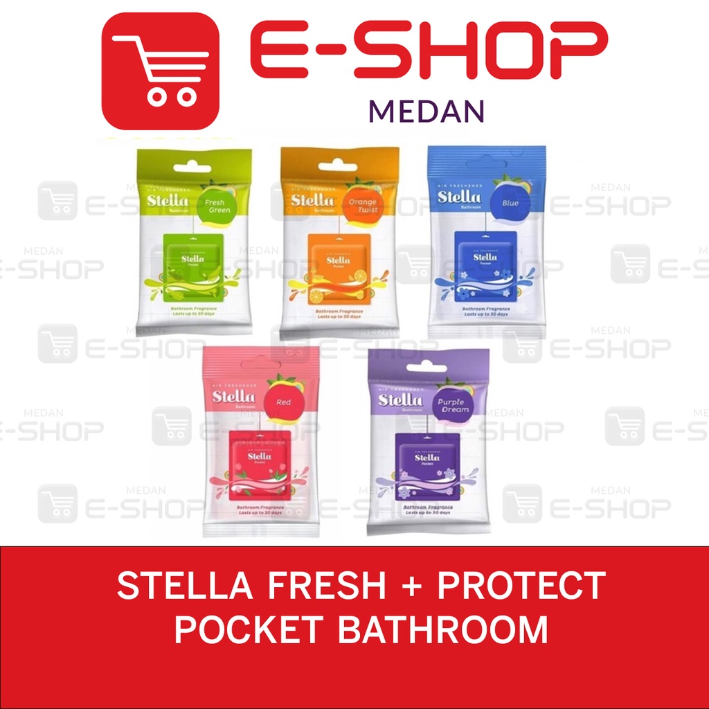 Jual Stella Fresh & Protect POCKET Bathroom Pengharum Pewangi Toilet ...