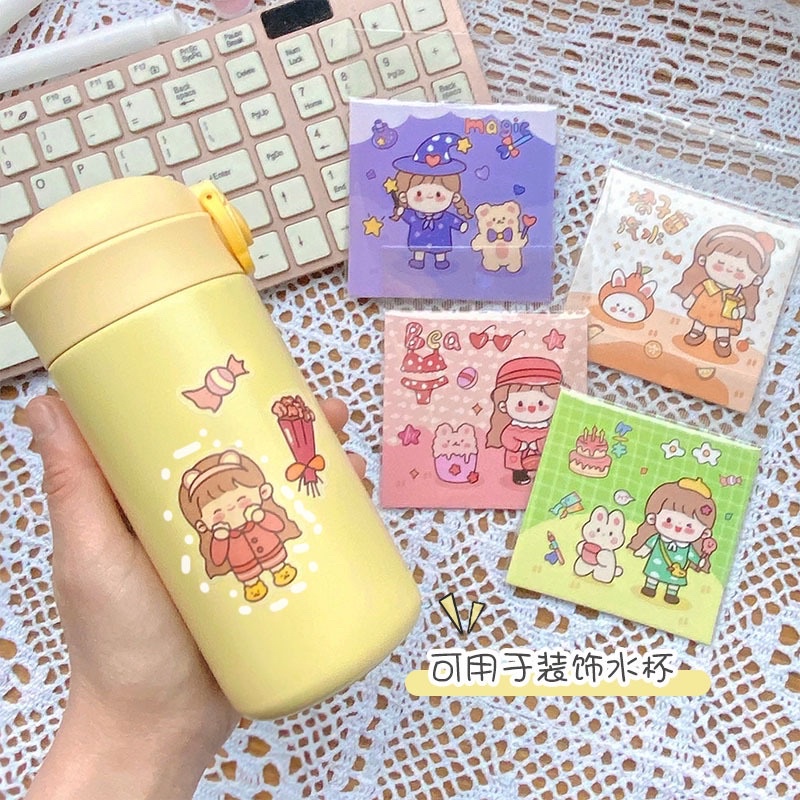 Jual Sticker momo aesthetic waterproof /sticker diy /sticker tumbler ...