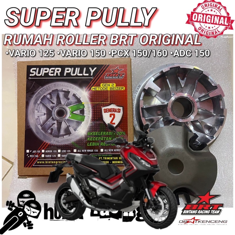 Jual SUPER PULLY BRT HONDA ADV RUMAH ROLLER BRT HONDA ADV 150 PCX 150 ...