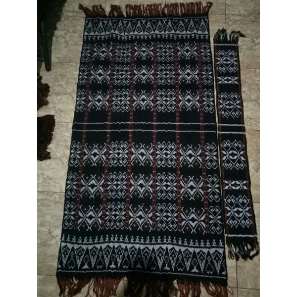 Jual selimut adat laki laki rote + selempang | Shopee Indonesia