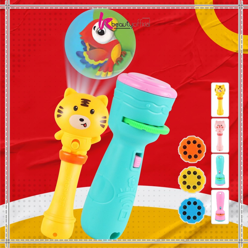 Jual KB-M300 M301 Mainan Senter Proyektor Kartu Gambar / Mini Senter ...