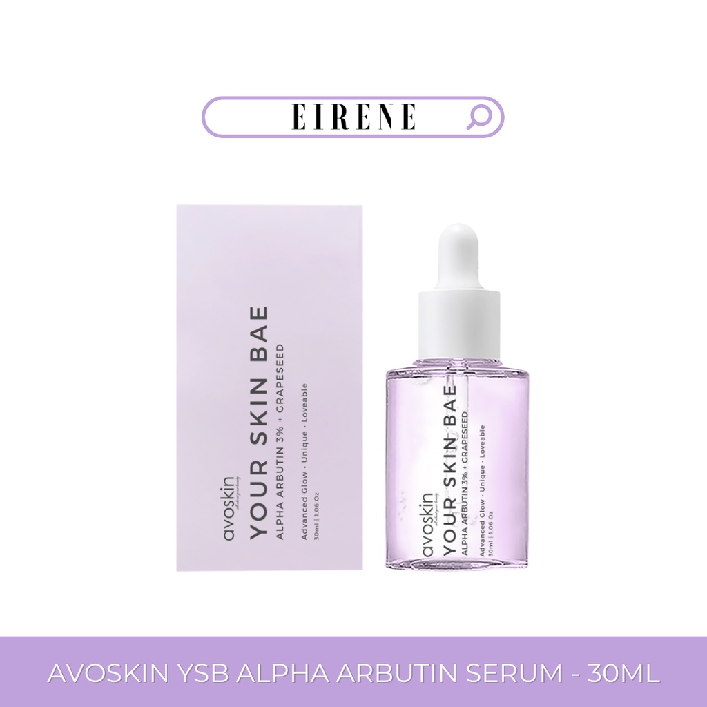 Jual Avoskin Your Skin Bae Alpha Arbutin 3% + Grapeseed - 30ml | Shopee ...