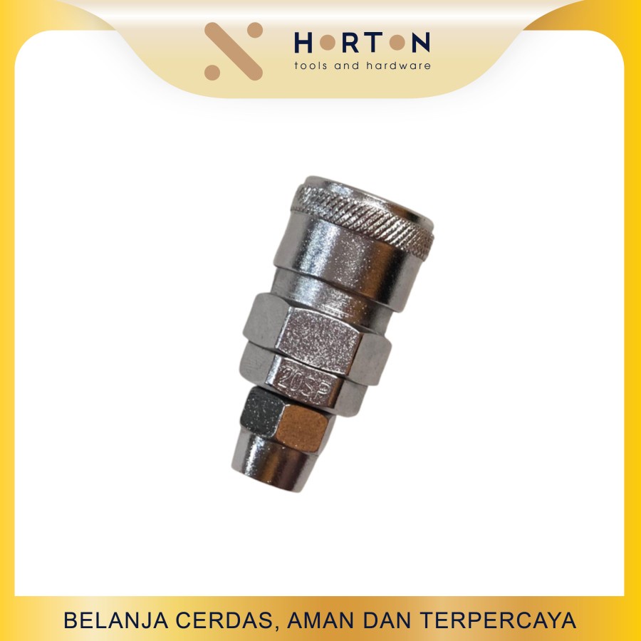Jual TEKIRO-Quick Coupler Angin SP 30 Two Touch/Sambungan Selang Angin ...