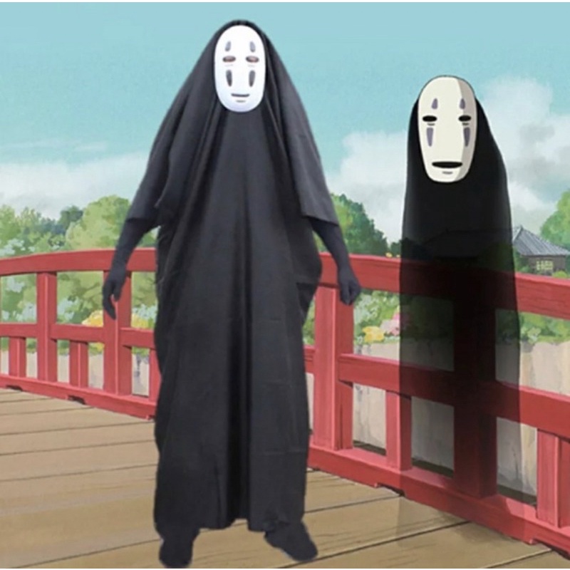 Jual jojokids | costume kaonashi spririted away no face ghost japanese ...