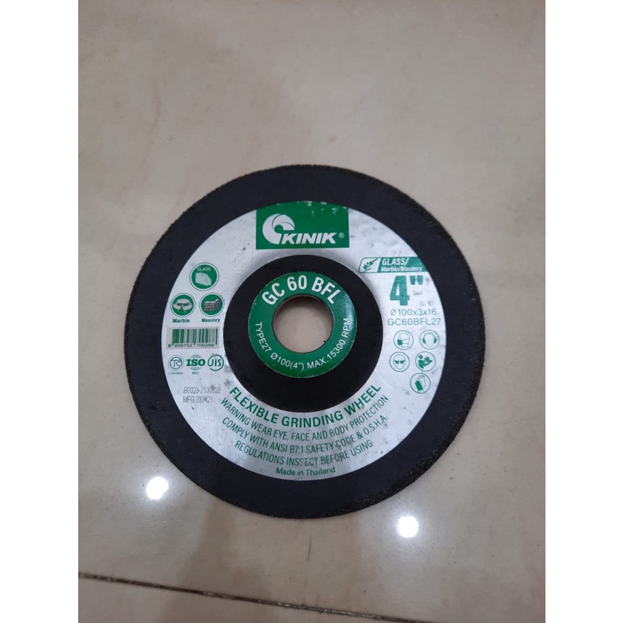 Jual Batu Gerinda Flexible KINIK GC 60 Batu Gerinda Poles Kaca KINIK ...