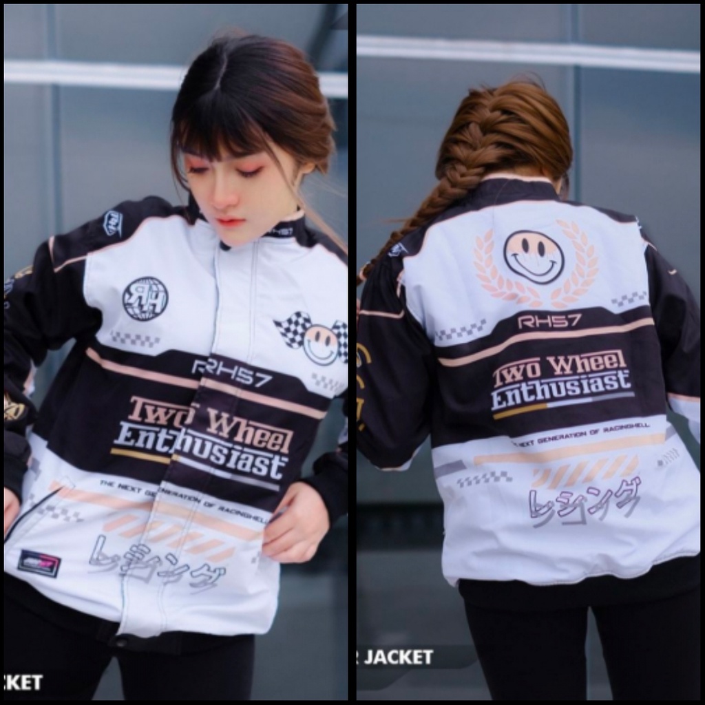 Jual RH57 Jaket Racinghell Nascar 03 Gratis Stiker | Shopee Indonesia