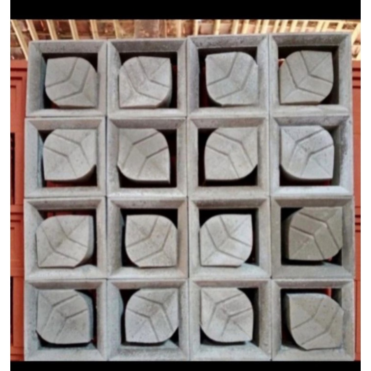 Jual Roster beton minimalis motif daun | Shopee Indonesia