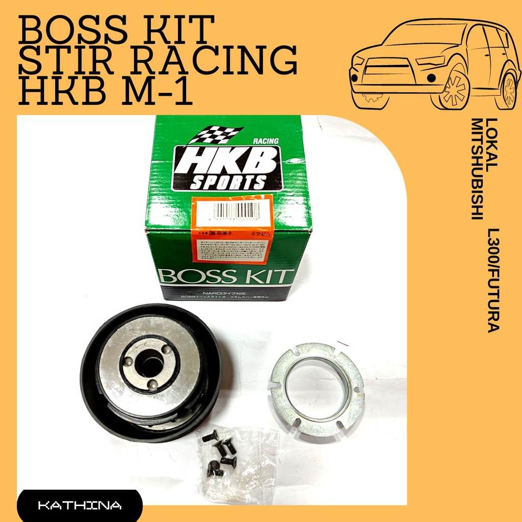 Jual Boss Kit Stir Racing Lokal Mitsubishi L300/Futura Boskit Setir HKB ...