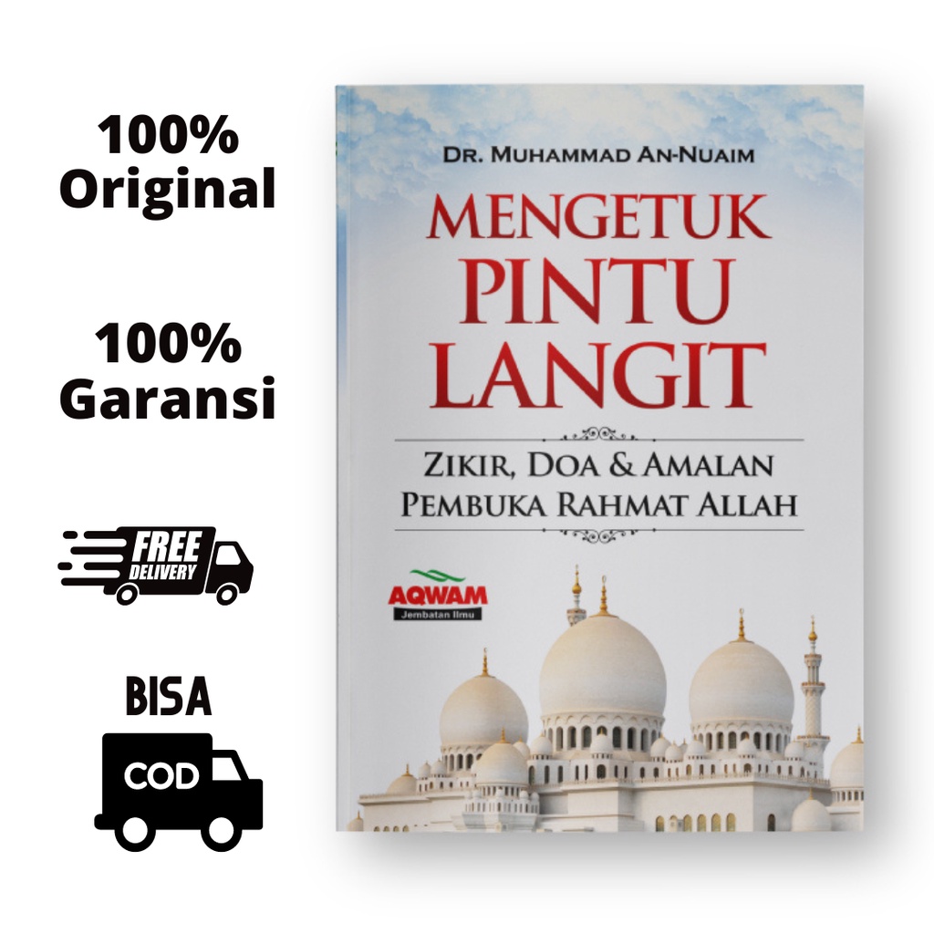 Jual Buku Mengetuk Pintu Langit - Zikir, Doa & Amalan Pembuka Rahmat Allah | Shopee Indonesia