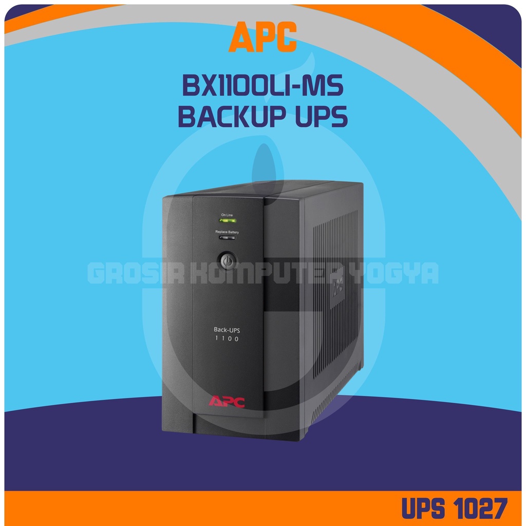 Jual APC BX1100LI-MS 1100VA 230V AVR Universal and IEC Sockets Backup UPS | Shopee Indonesia