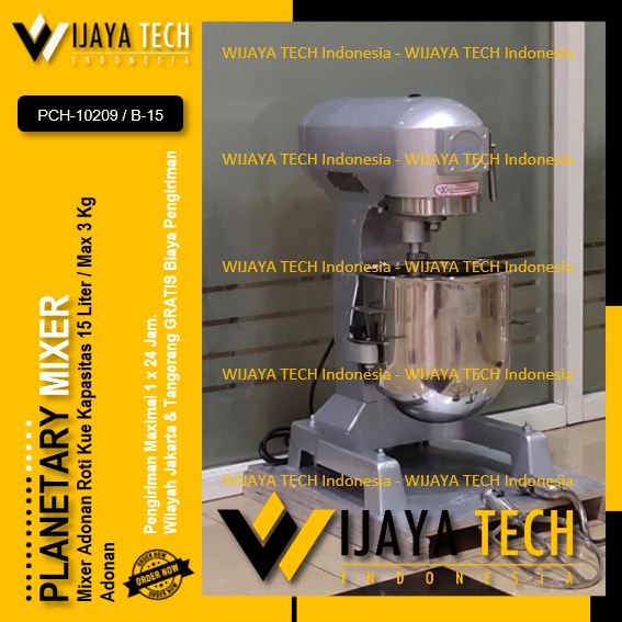 Jual Planetary Mixer PRIMAX 15 Liter PCH-10209 Mixer Adonan Roti 15L B ...