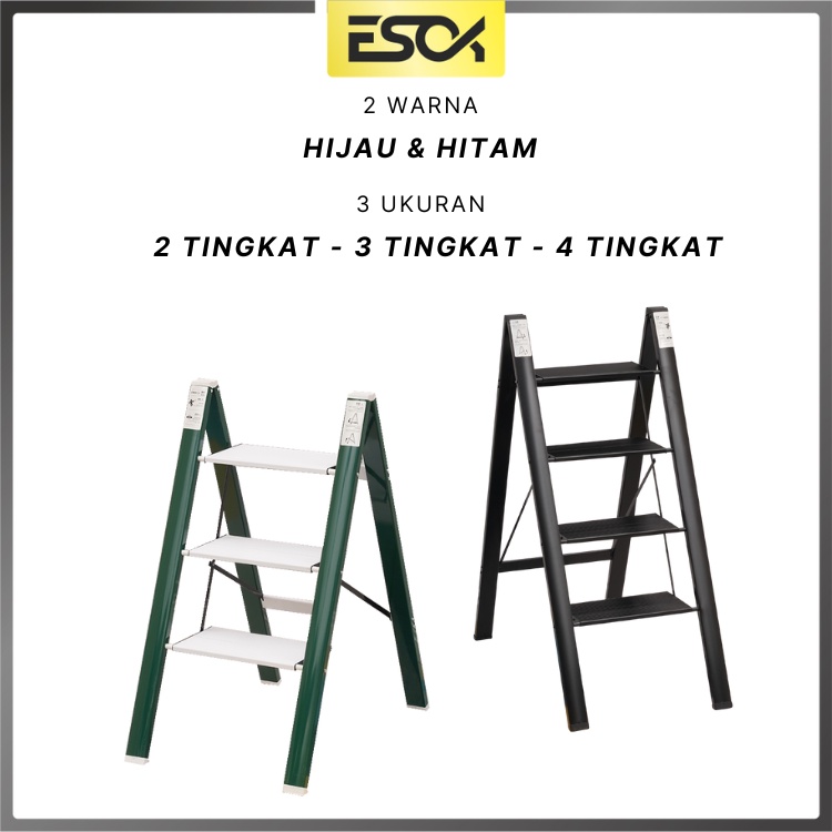 Jual ESOK Tangga Rumah Tangga Lipat Tangga Dapur Kecil Lipat Step Stool ...