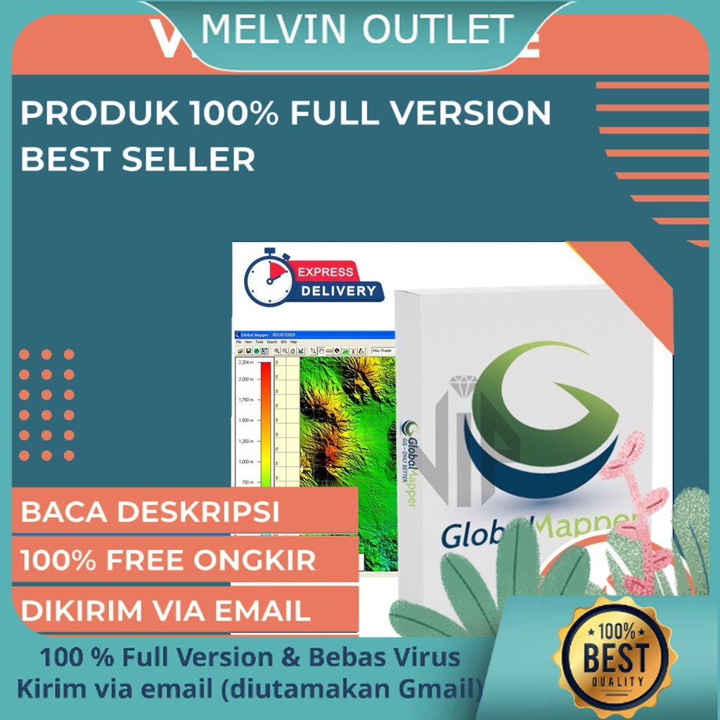 Jual Software Global Mapper Pro 23 (2021) Lifetime | Aplikasi Pengolah ...