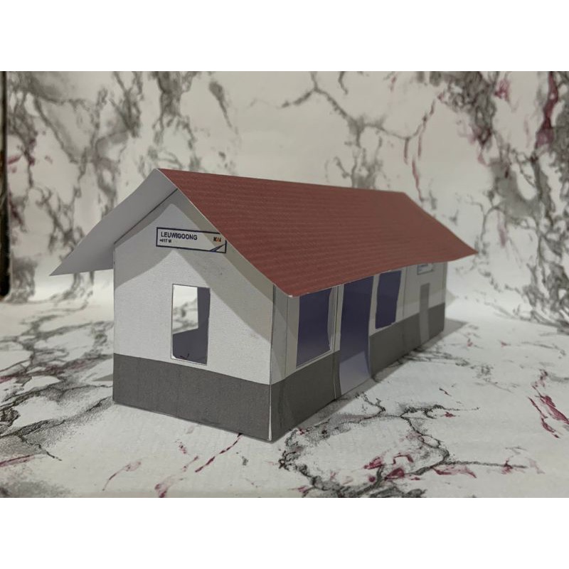 Jual DIY Papercraft Stasiun Dan Rel Kereta api | Shopee Indonesia