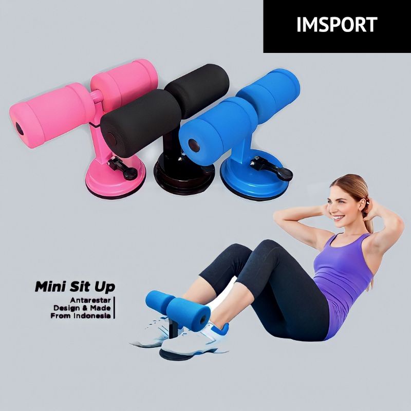 Jual Alat Sit Up Portable Penahan Kaki Double Holder Alat Olahraga Diet ...
